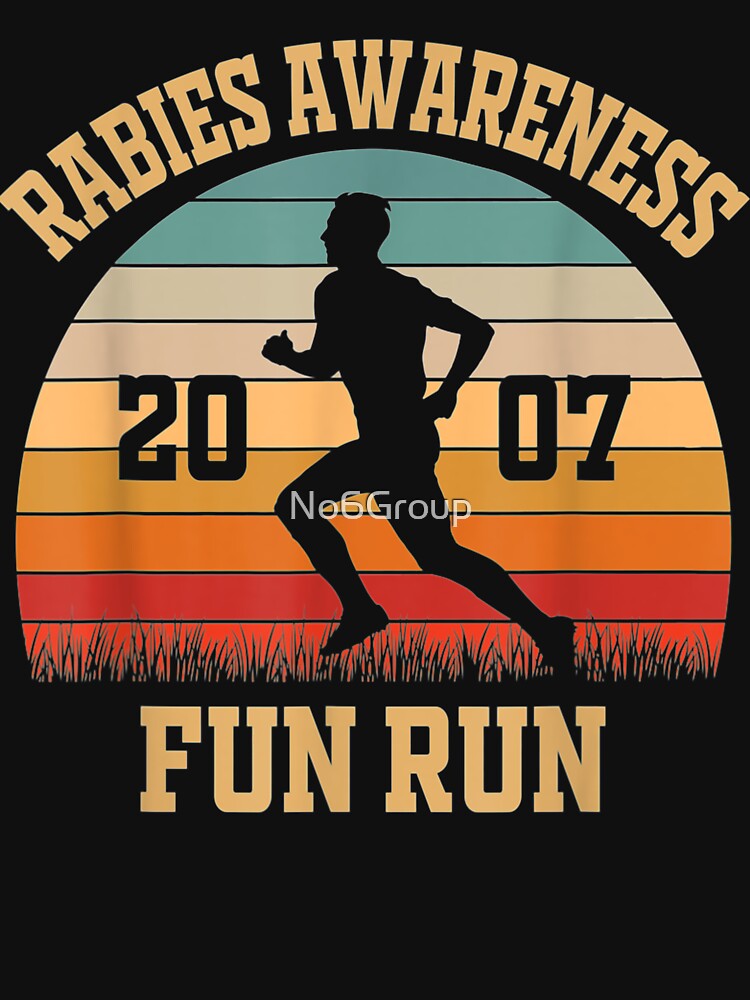 "Rabies Awareness Fun Run - Funny TV Comedy Running" Essential T-Shirt ...