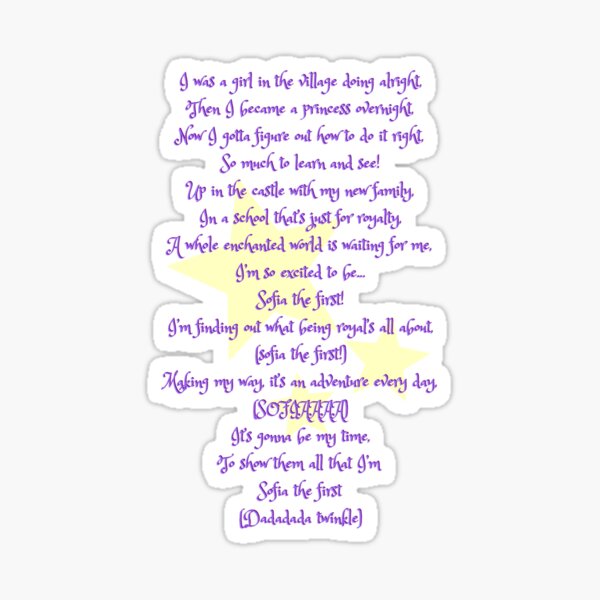 I Was Girl In The Village Doing Alright Stickers | Redbubble