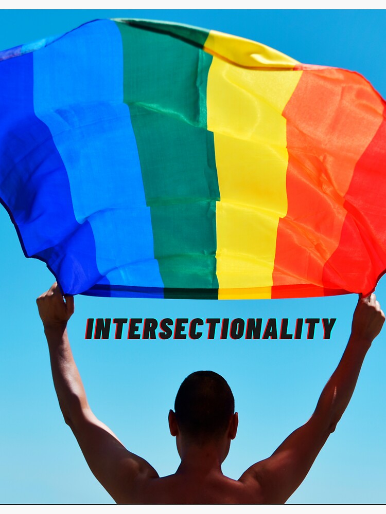 "LGBTQ+ Intersectionality" Sticker for Sale by BlizzyDesigns | Redbubble