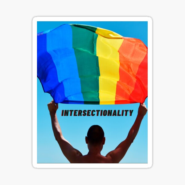 "LGBTQ+ Intersectionality" Sticker for Sale by BlizzyDesigns | Redbubble
