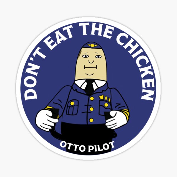 Otto Pilot Stickers | Redbubble