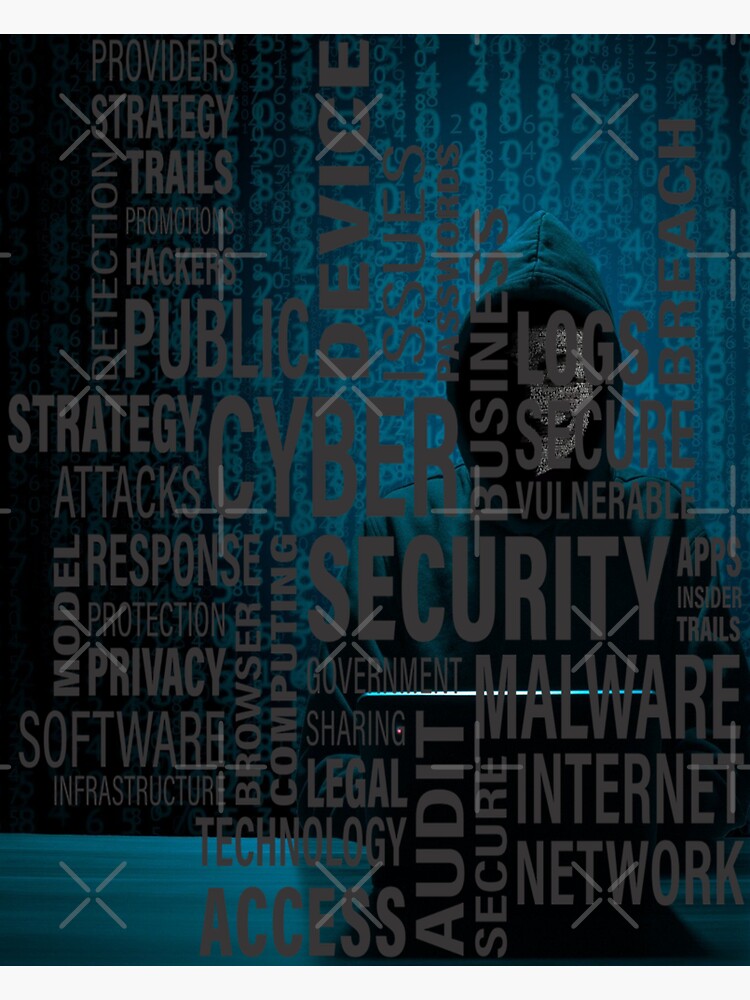 "Cyber Security" Sticker for Sale by rfkstorm | Redbubble