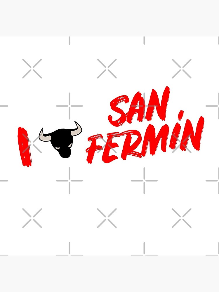 " lustiges Design, um San Fermín in Pamplona zu feiern; Ziehen Sie ...