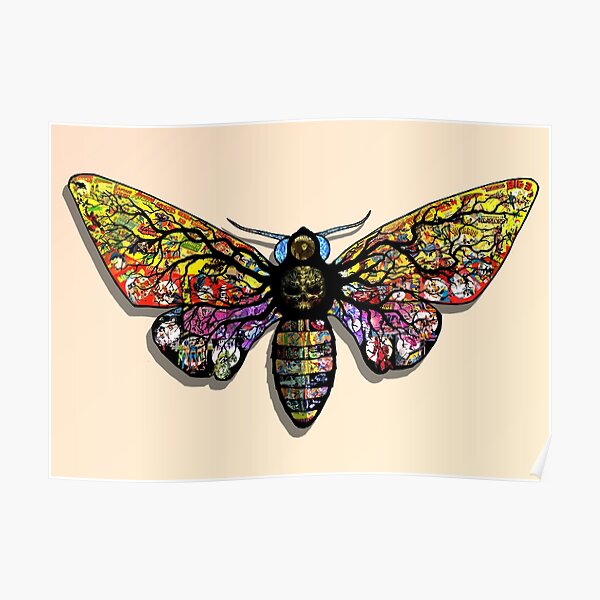 "Death Head Moth" Poster by BLZBob | Redbubble