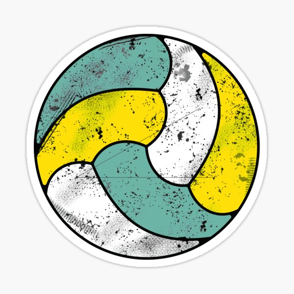 "Beach Volleyball Sport" Sticker by MGO-Design | Redbubble