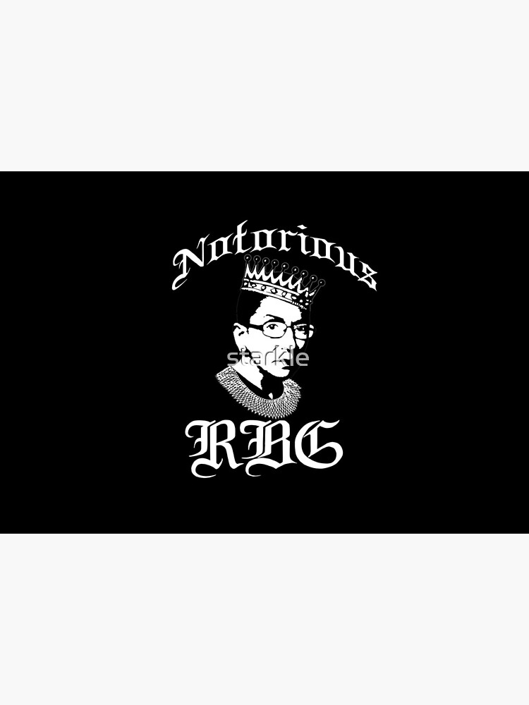 "NOTORIOUS RBG Ruth Bader Ginsburg SCOTUS Feminist Icon Crown Meme ...