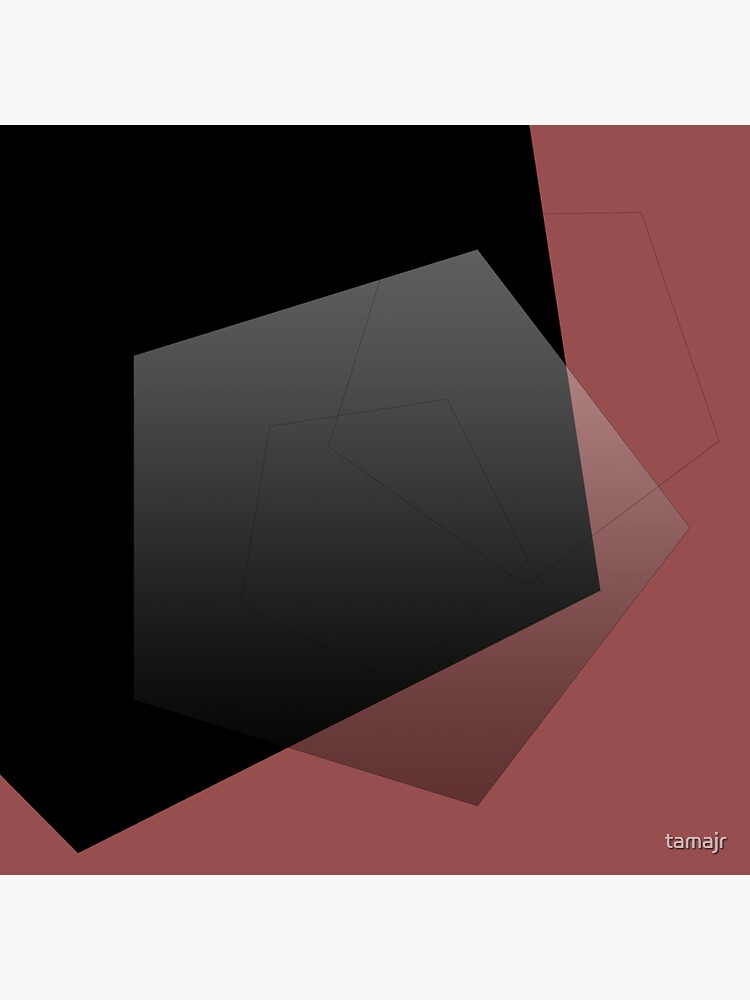 "Geometry 1 - Polygons" Sticker for Sale by tamajr | Redbubble