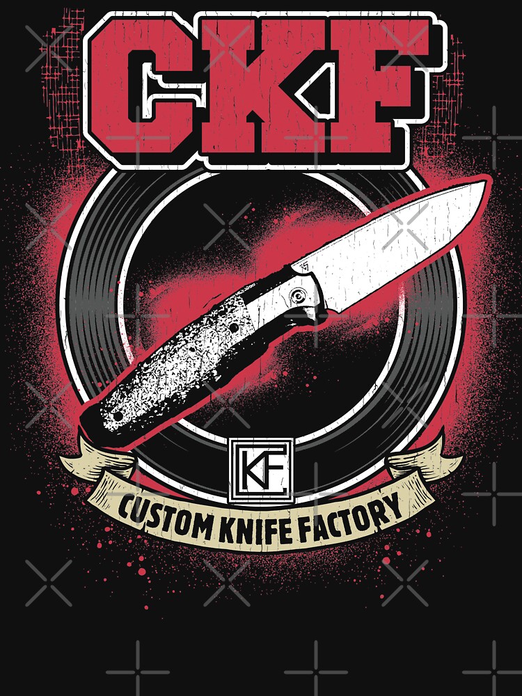 "CKF Fif20 Art" T-shirt for Sale by Mike-CKF-knives | Redbubble | knife ...
