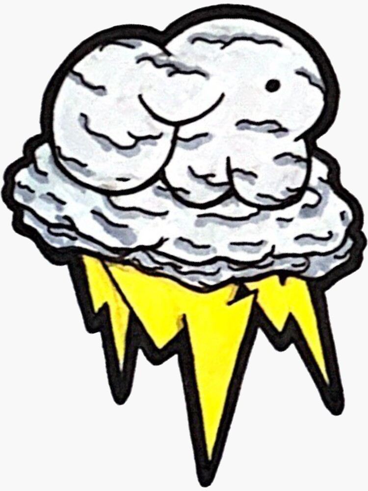 "Stormy" Sticker for Sale by mitchelrushing | Redbubble
