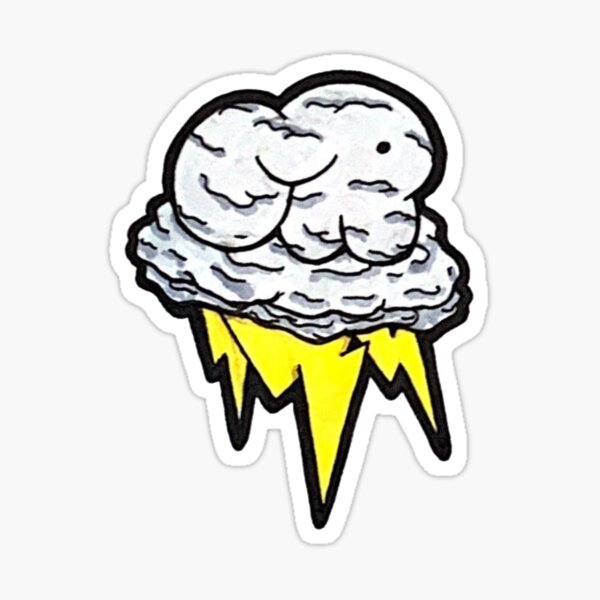 "Stormy" Sticker for Sale by mitchelrushing | Redbubble