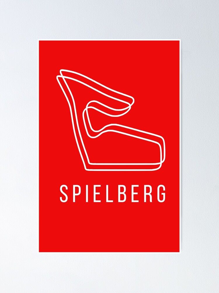 "Spielberg Track Layout" Poster for Sale by SundayUniform | Redbubble