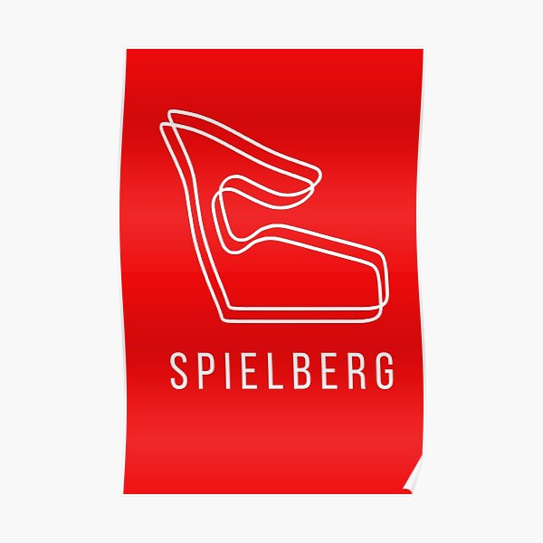 "Spielberg Track Layout" Poster for Sale by SundayUniform | Redbubble