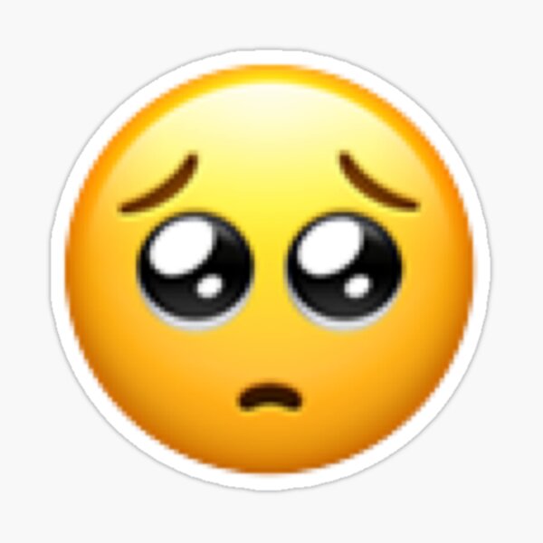 "Innocent Emoji" Sticker for Sale by jeremysstickers | Redbubble