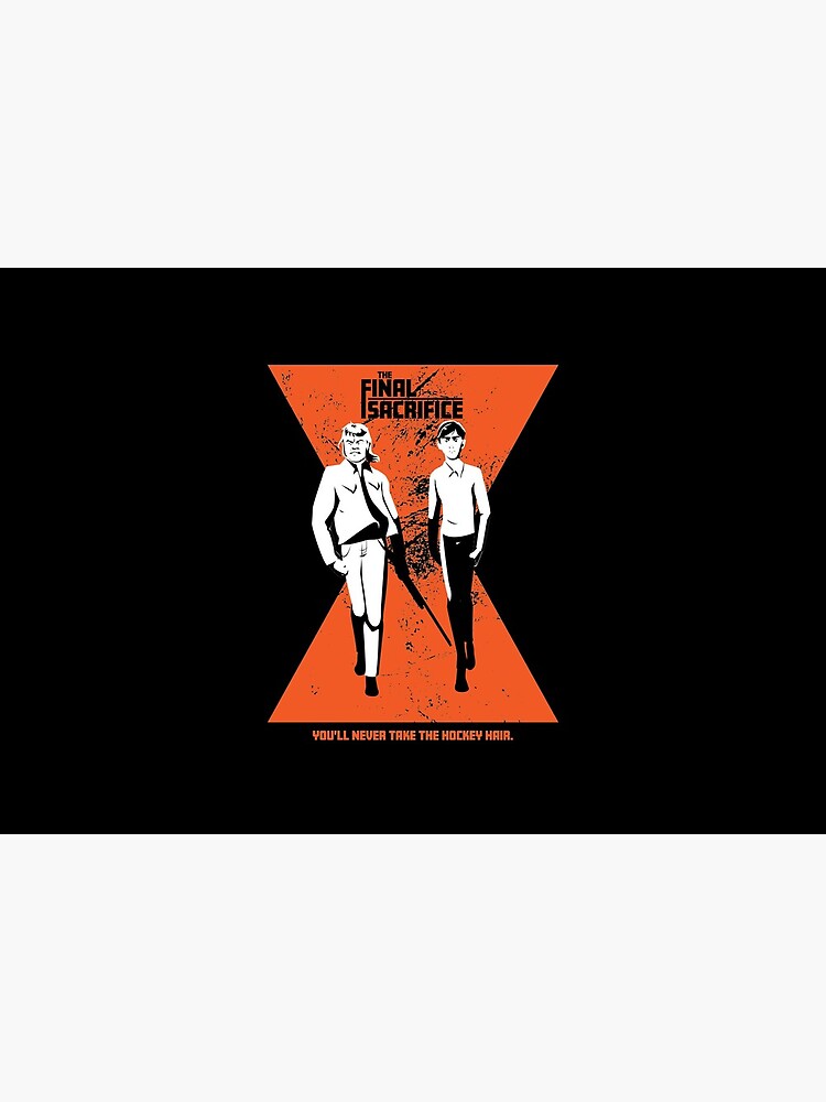 "The Final Sacrifice: Rowsdower and Troy" Mask by ColletteMunk | Redbubble