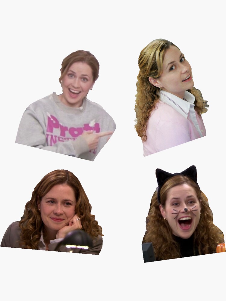 "pam beesly sticker" Sticker by alexisschmidt29 | Redbubble