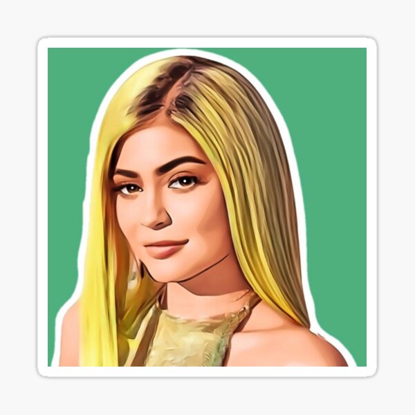 "Kylie Jenner" Sticker by alexiasimoes6 | Redbubble