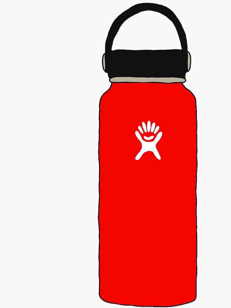"red hydro sticker" Sticker for Sale by alexaklahr | Redbubble