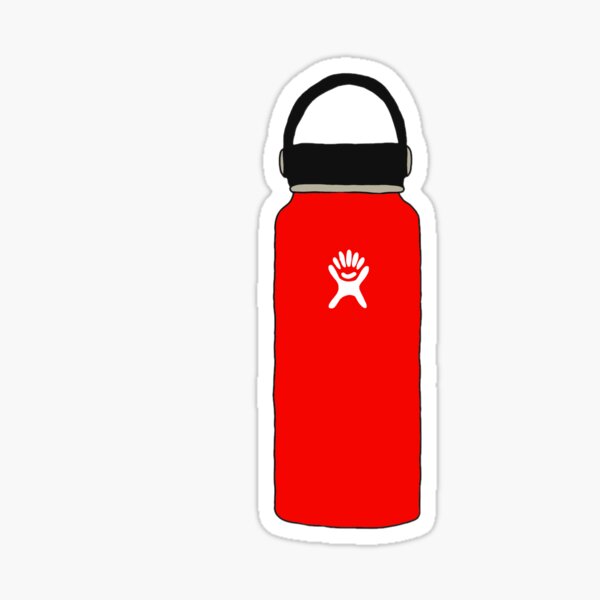 "red hydro sticker" Sticker for Sale by alexaklahr | Redbubble