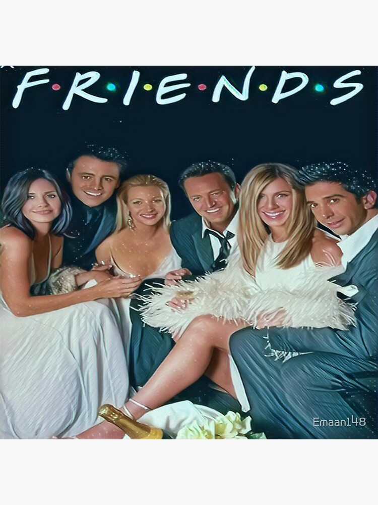 "F.R.I.E.N.D.S" Poster for Sale by Emaan148 | Redbubble