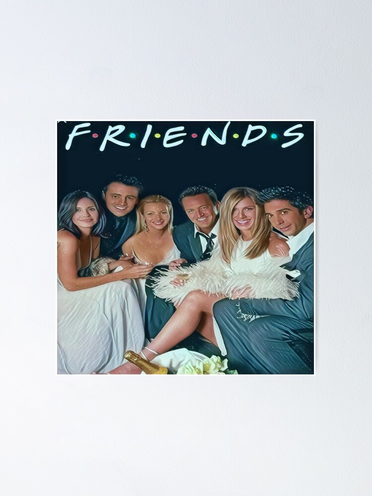 "F.R.I.E.N.D.S" Poster for Sale by Emaan148 | Redbubble