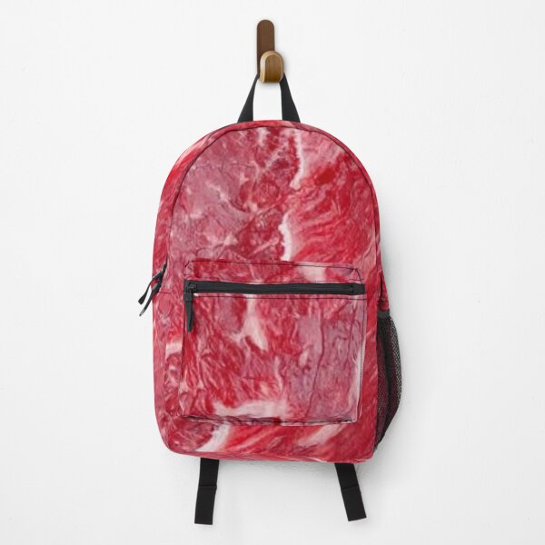 Meat Raw Backpacks | Redbubble
