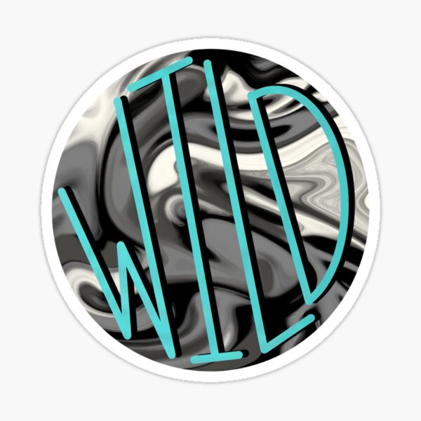 "WILD" Sticker by kaleipeytonn | Redbubble