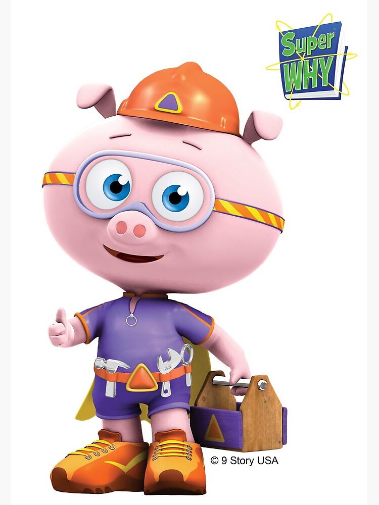 "Super WHY! Alpha Pig" Photographic Print for Sale by superwhy | Redbubble