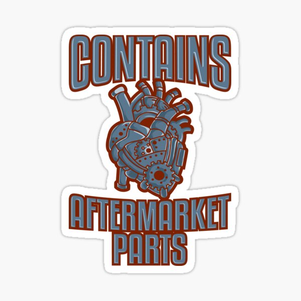 "Anatomical Pacemaker Heart Awareness Surgery Gift" Sticker by FY83 ...