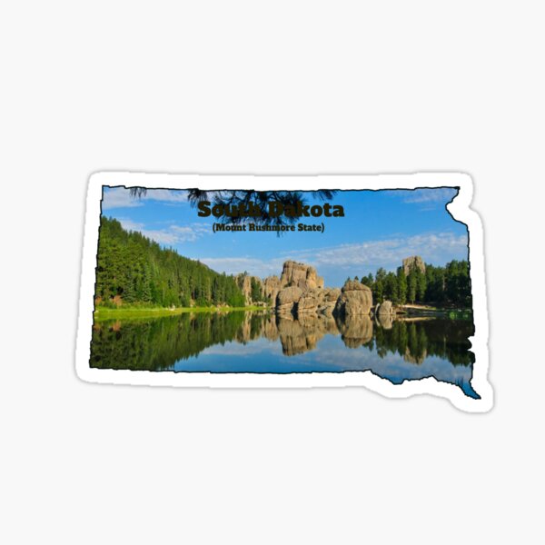 "South Dakota Sticker gift" Sticker by positive0405 | Redbubble