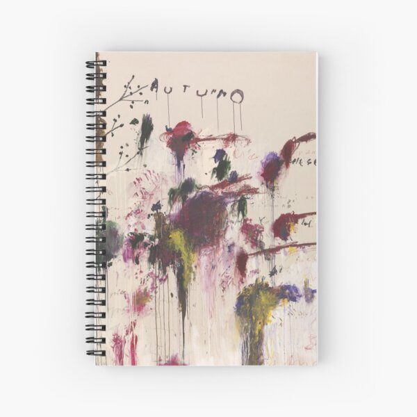 Cy Twombly Louvre Spiral Notebooks for Sale | Redbubble