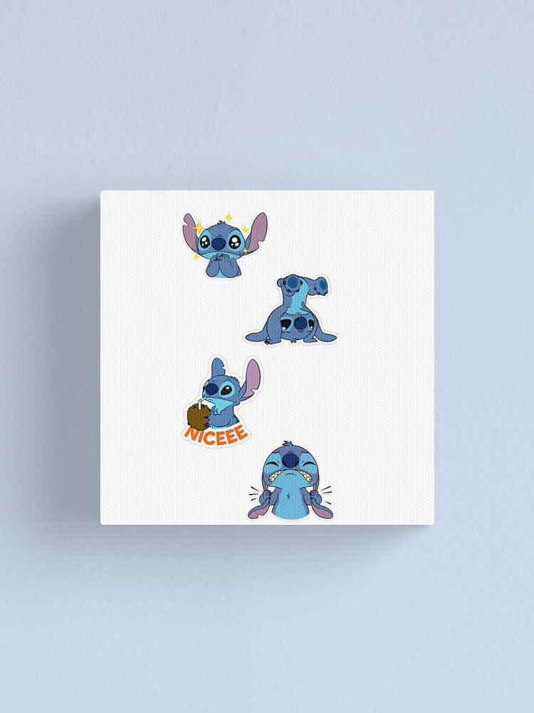 Lienzo «Cute Stitch pattern » de mjsbusiness | Redbubble