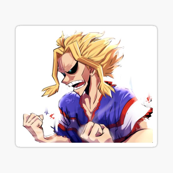 "One For All!" Sticker for Sale by zyulla | Redbubble