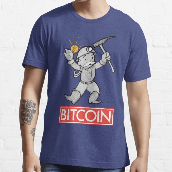 "Bitcoin" T-shirt for Sale by Illestraider | Redbubble | bitcoin t ...