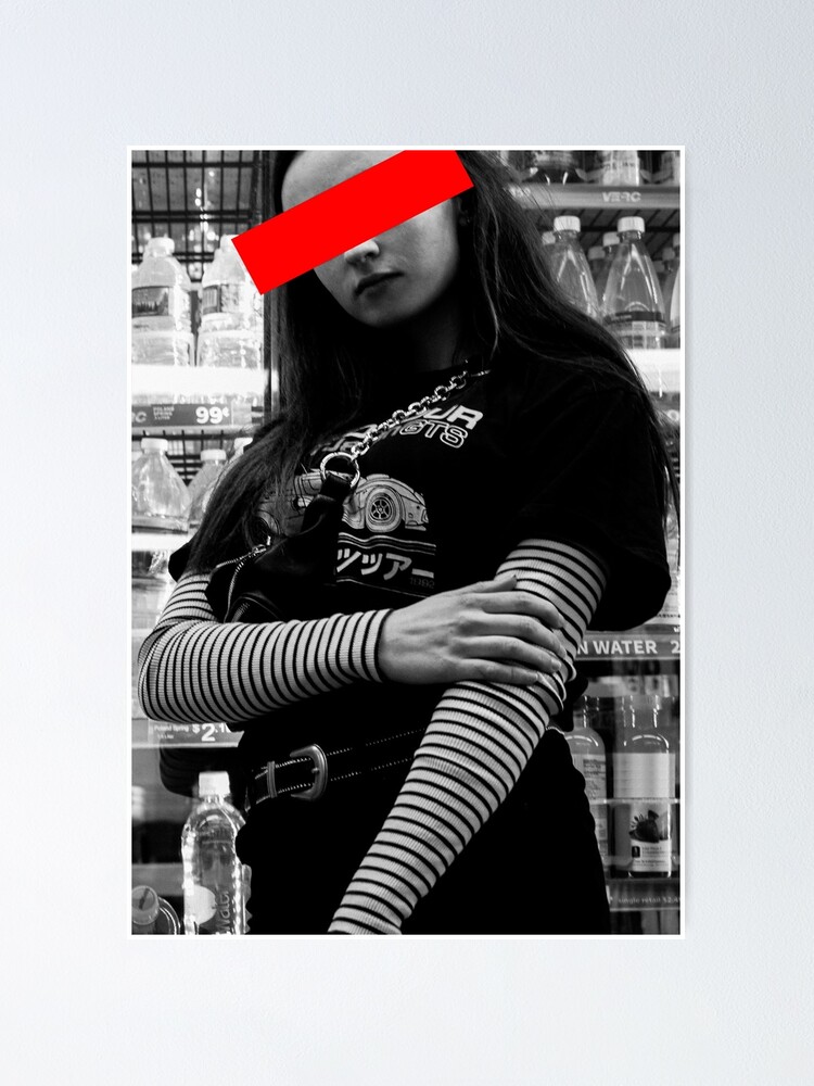 "A Proper Gander (Borderless) - Urban Portrait (ROSANOXIA)" Poster by ...