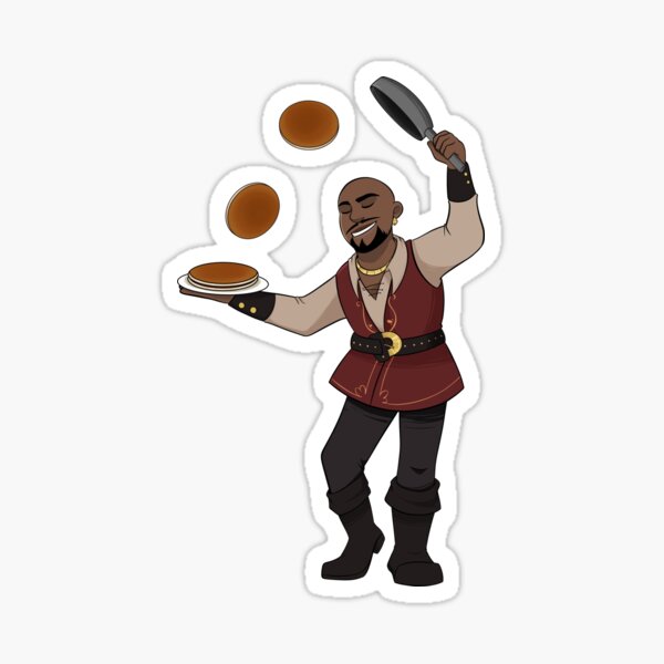 Pegatina «Tangled the Series - Lance Strongbow» de MyNameIsTen | Redbubble