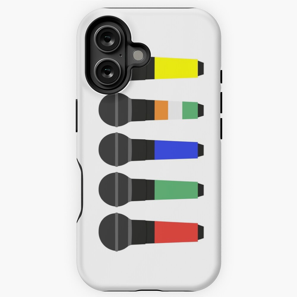 "one direction microphone colors" Sticker for Sale by disneysminnie ...