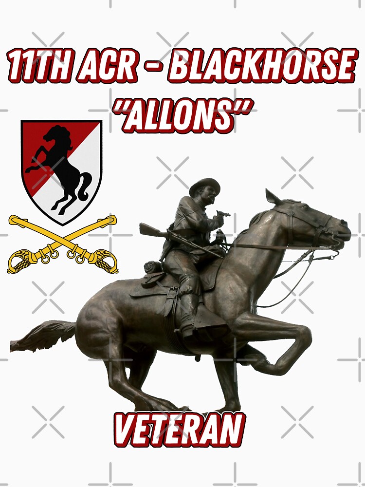 "11th Armored Cavalry Regiment - for 11th ACR vets" T-shirt for Sale by ...