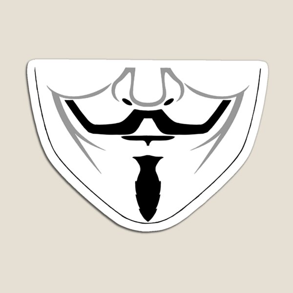 "V" Magnet for Sale by UntitledMike | Redbubble