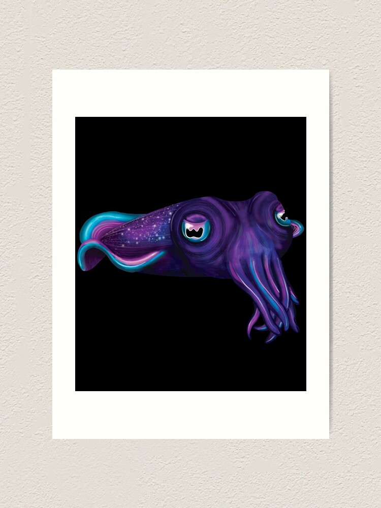 "Cuttlefish" Art Print for Sale by bslatecreations | Redbubble