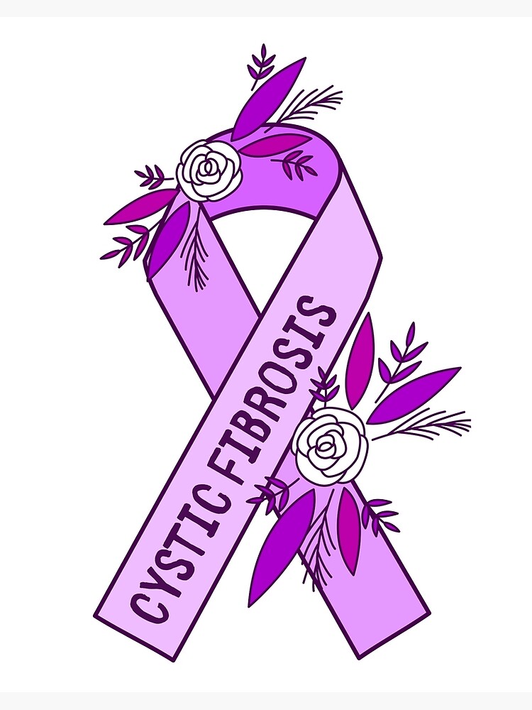 Purple Cystic Fibrosis Logo