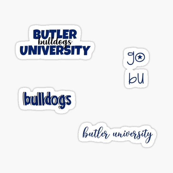 "Butler University sticker pack" Sticker for Sale by trendydesigns7 ...