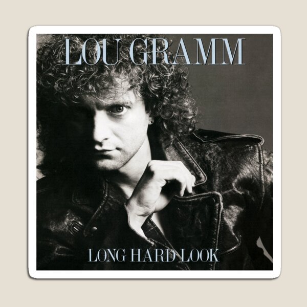 "Long Hard Look Album Lou Gramm Music" Magnet for Sale by natarmil7 ...