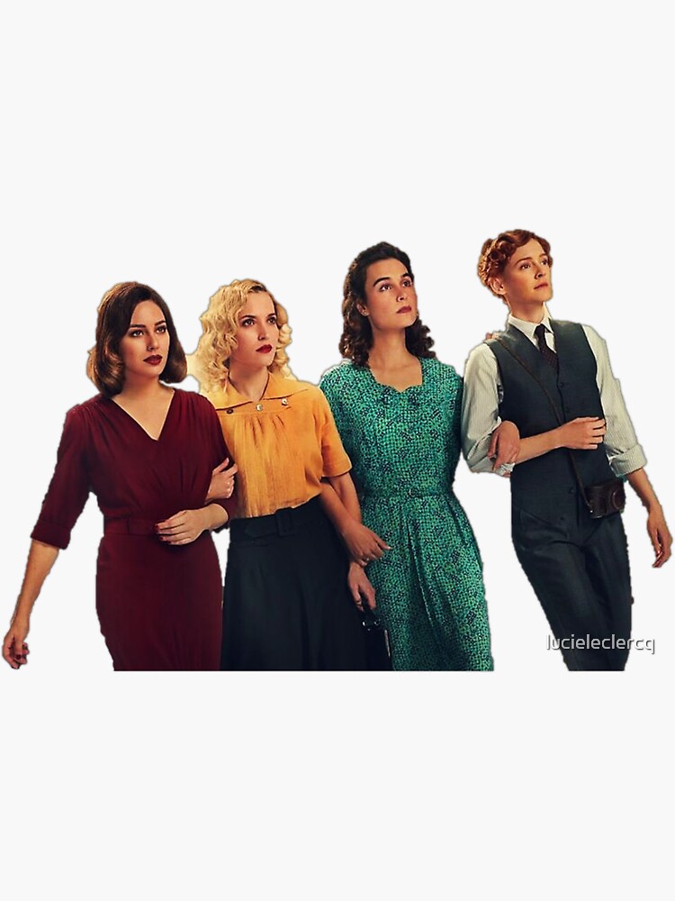 "Cable Girls - Final Season" Sticker by lucieleclercq | Redbubble