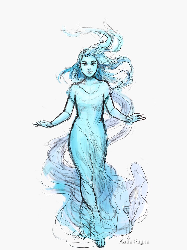 "Wind Spirit" Sticker for Sale by onekatie | Redbubble