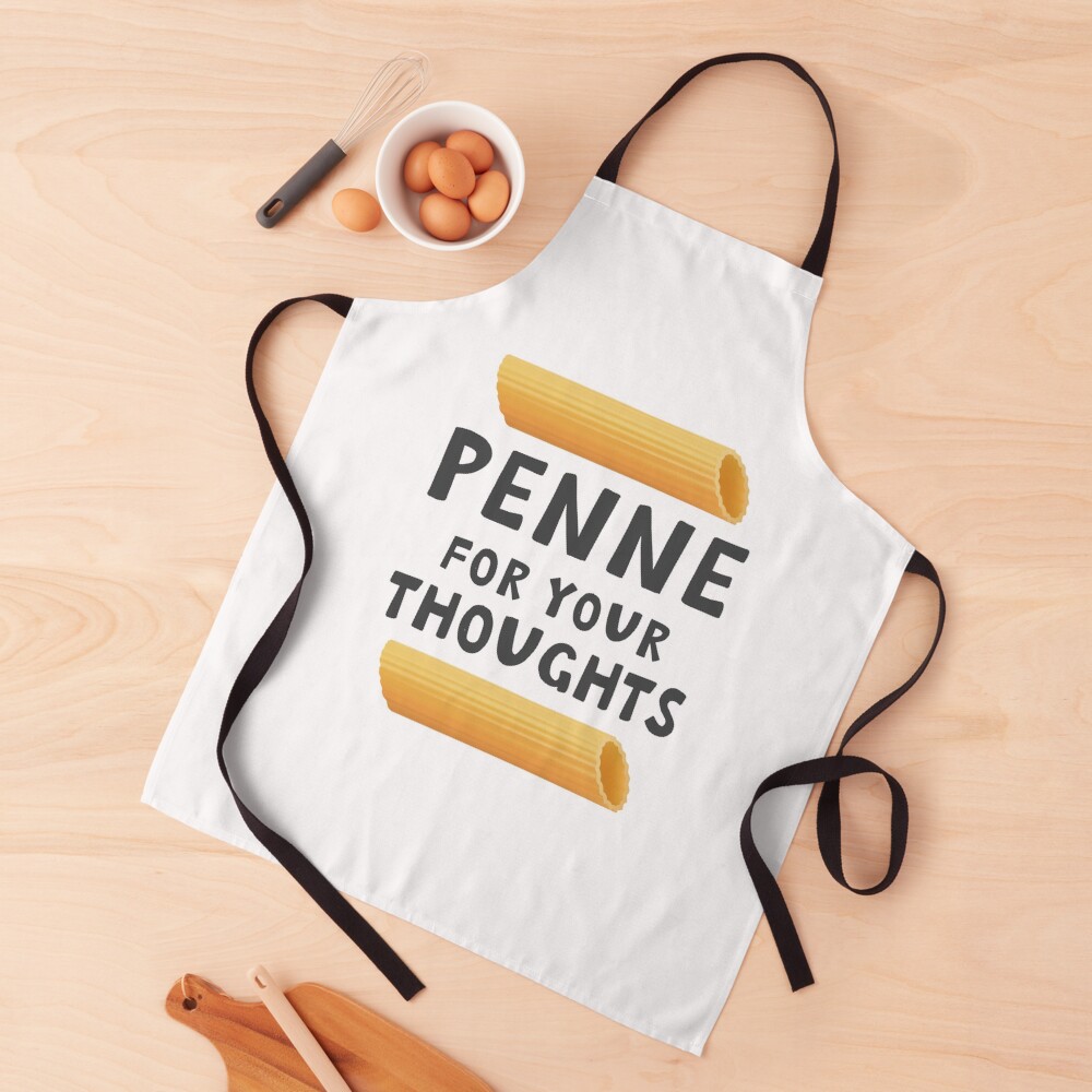 "Funny Pasta Food Pun" Apron for Sale by bullshirter | Redbubble