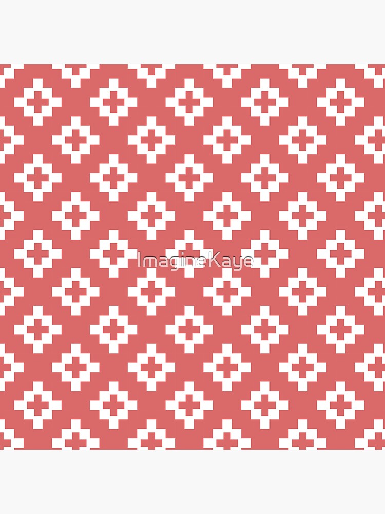 "aztec diamond pattern" Sticker by ImagineKaye | Redbubble