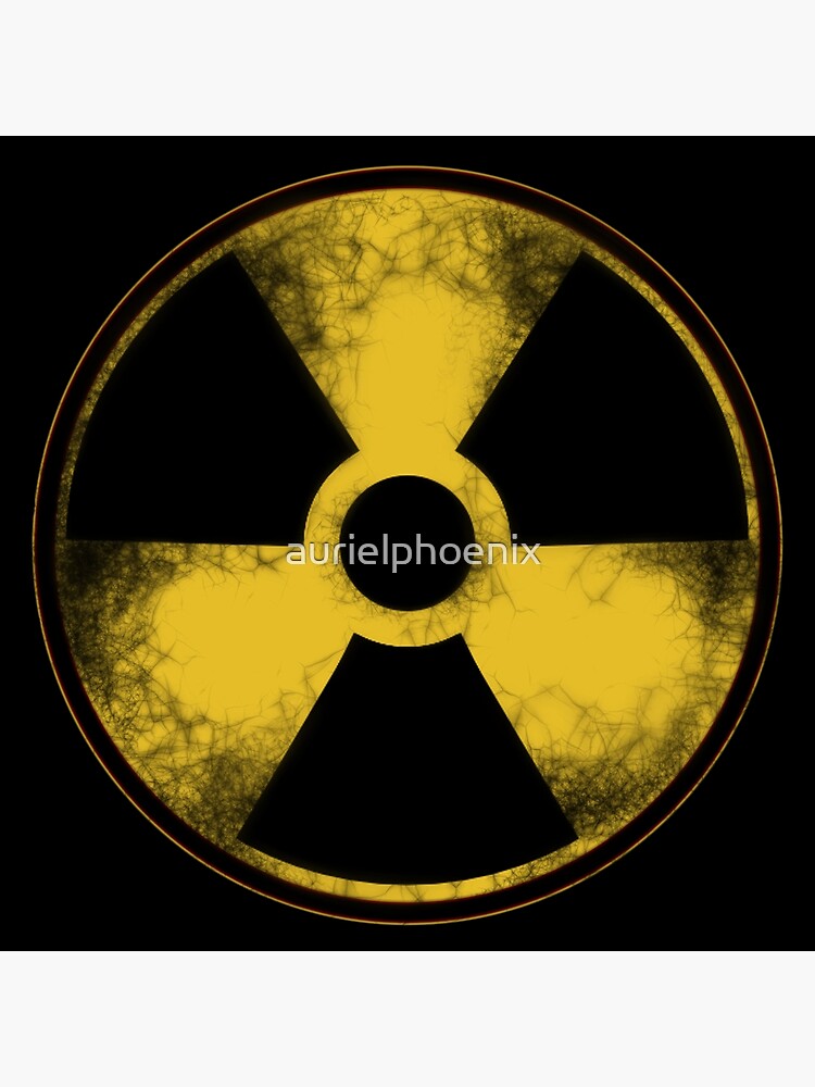 "Nuclear Fallout Symbol" Poster by aurielphoenix | Redbubble