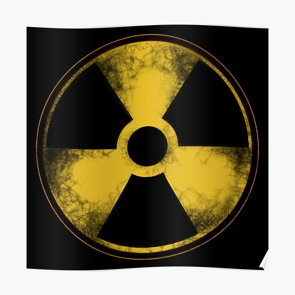 "Nuclear Fallout Symbol" Poster by aurielphoenix | Redbubble