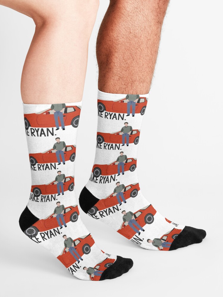 "Sixteen Candles - Jake Ryan" Socks by SarGraphics | Redbubble