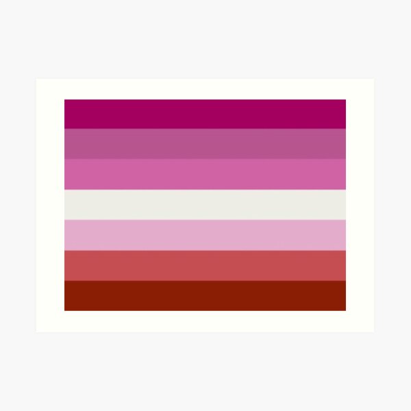 "WLW pride flag" Art Print for Sale by swampmaster | Redbubble